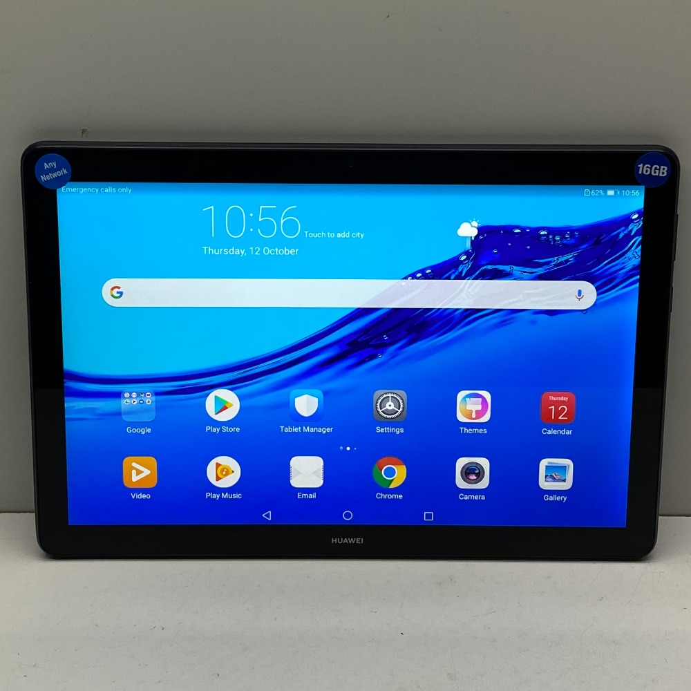 Pre-owned Huawei MediaPad T5 Model AGS2-L09 16GB WiFi & Unlocked - Own4Less